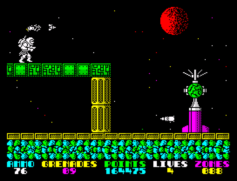 Exolon ZX Spectrum 112 | The King of Grabs