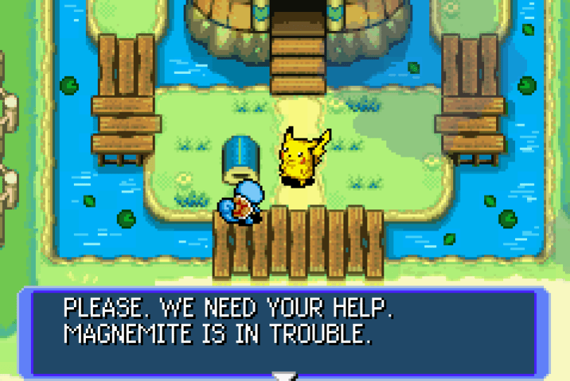 Pokemon Mystery Dungeon – Red Rescue Team GBA 016 | The King of Grabs