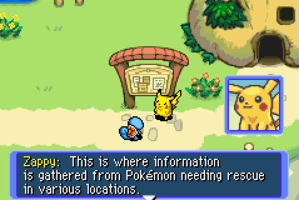 Pokemon Mystery Dungeon – Red Rescue Team GBA 032 | The King of Grabs
