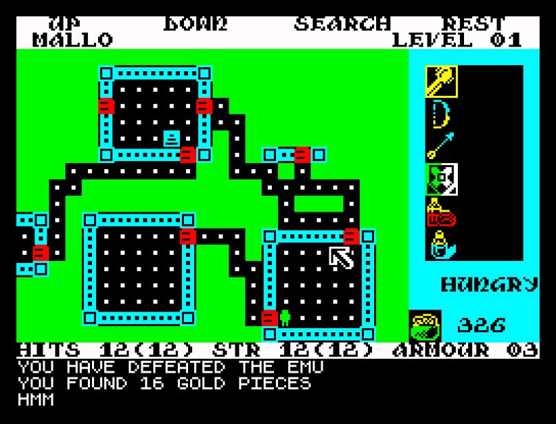 Rogue ZX Spectrum 10 | The King of Grabs