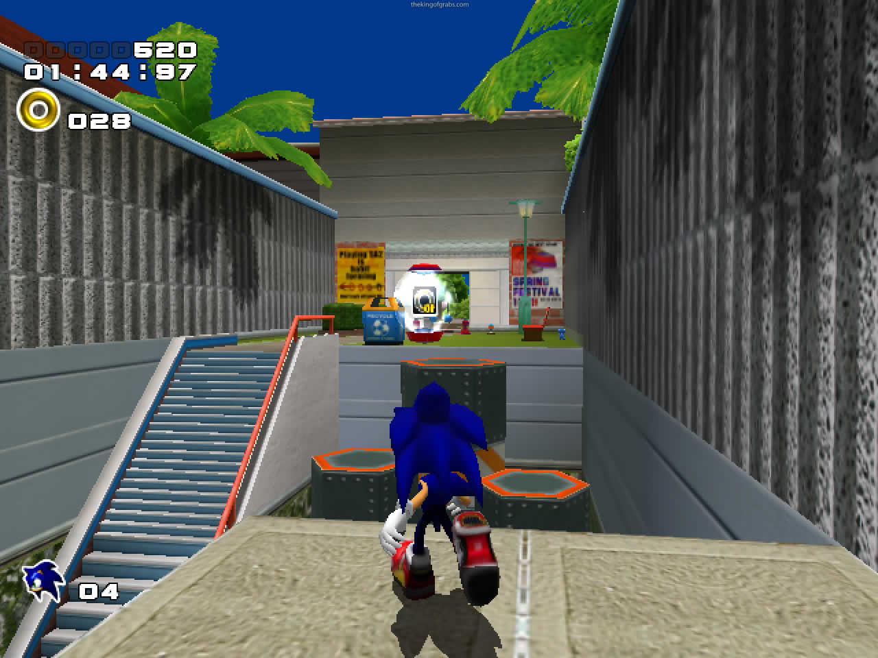 Sonic Adventure 2 Dreamcast 018 | The King of Grabs