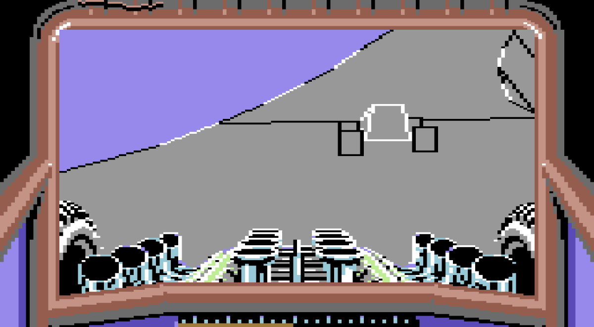 Stunt Car Racer, Commodore 64 | The King of Grabs