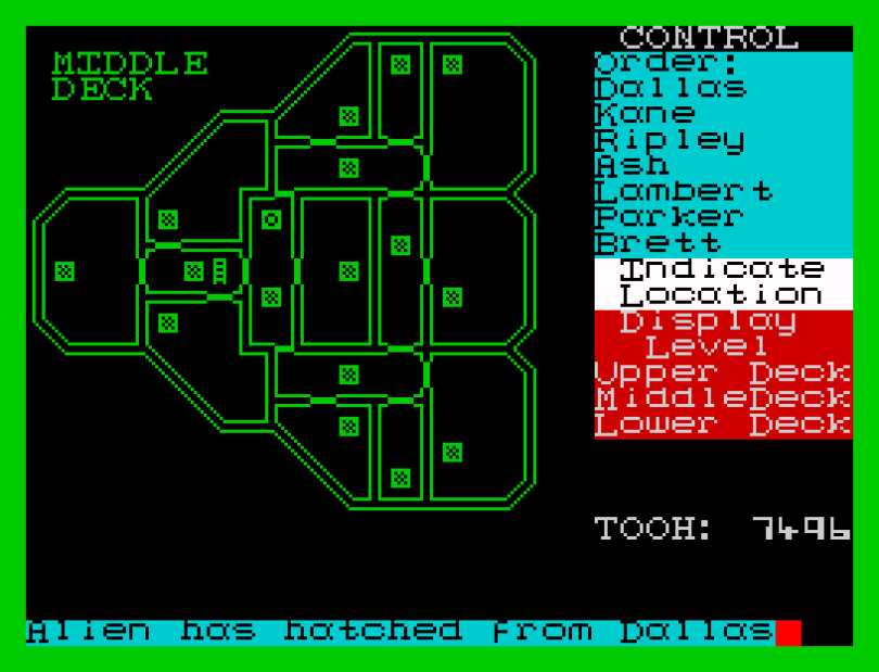 Alien ZX Spectrum 04 | The King of Grabs