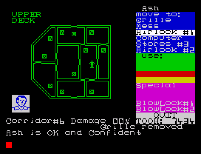 Alien ZX Spectrum 06 | The King of Grabs