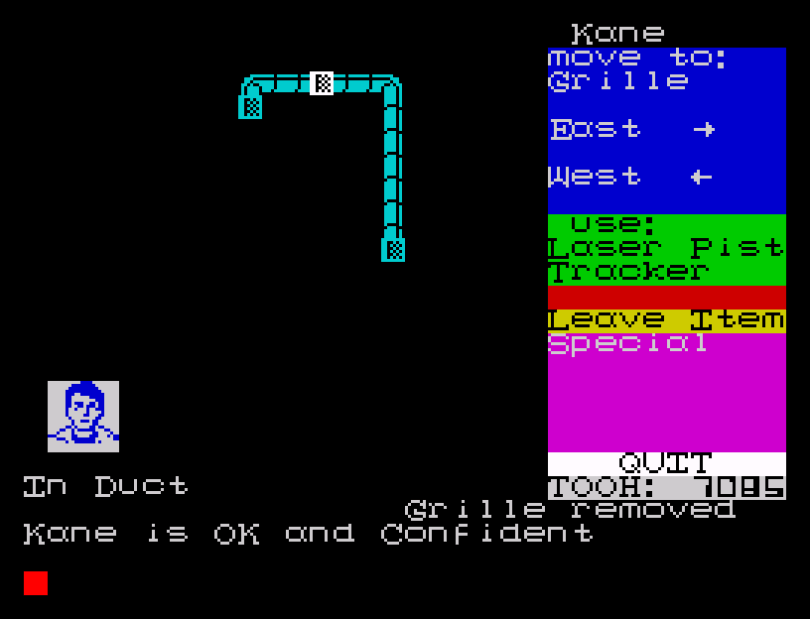 Alien ZX Spectrum 09 | The King of Grabs