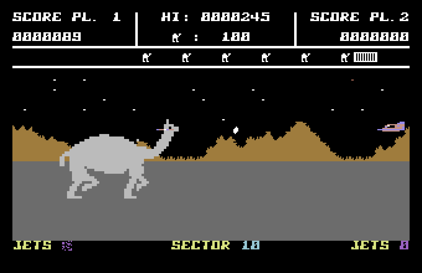 Attack of the Mutant Camels C64 46 | The King of Grabs