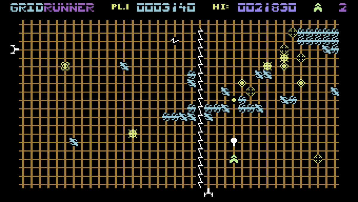 Gridrunner, Commodore 64 | The King of Grabs