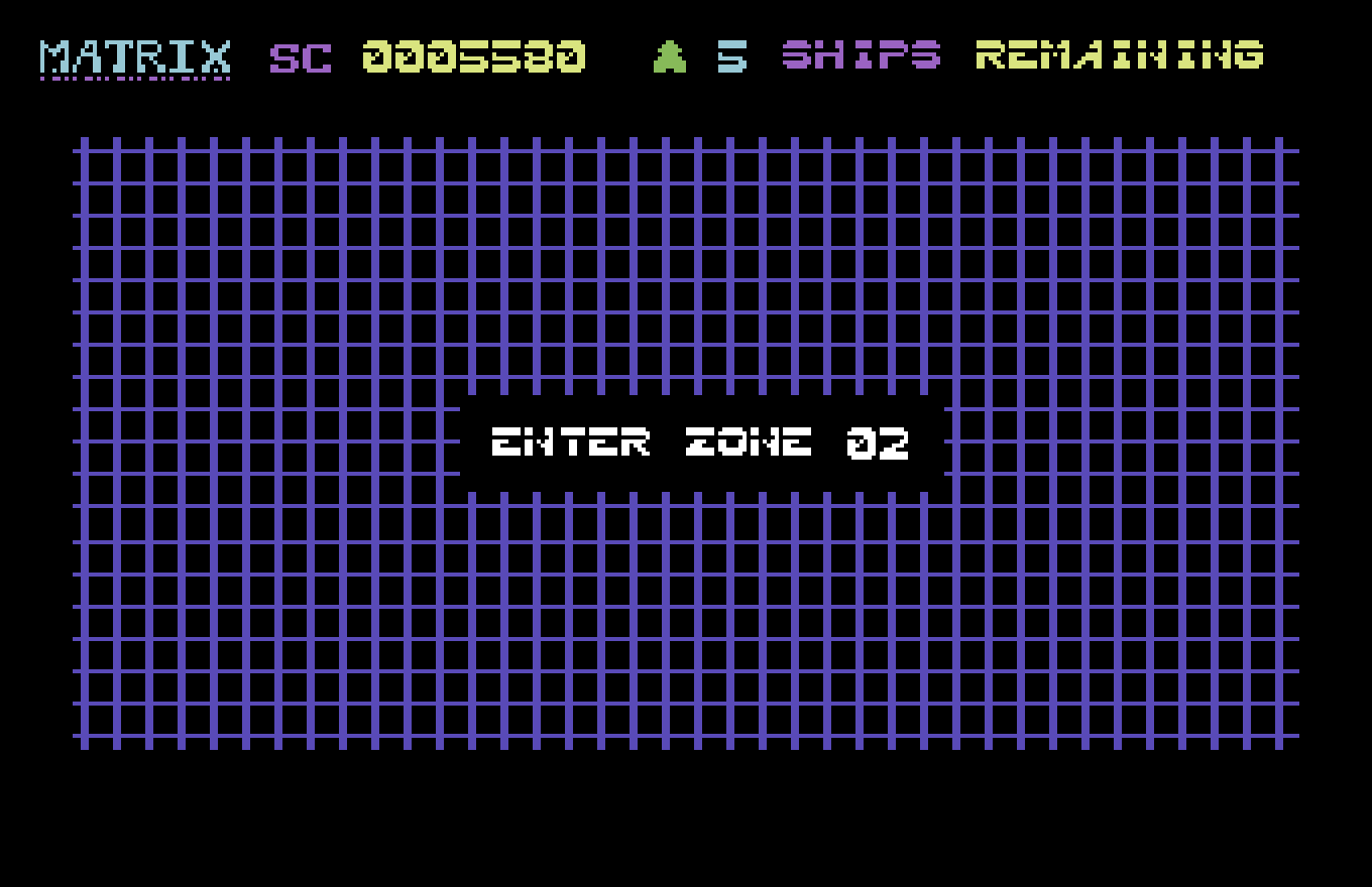 Matrix – Gridrunner 2 C64 11 | The King of Grabs