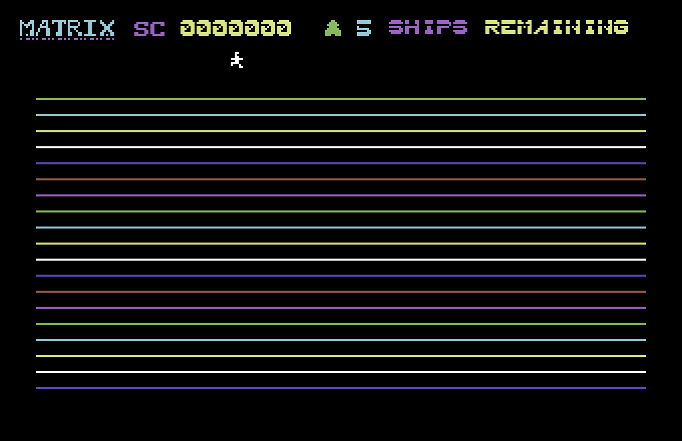 Matrix – Gridrunner 2 C64 41 | The King of Grabs