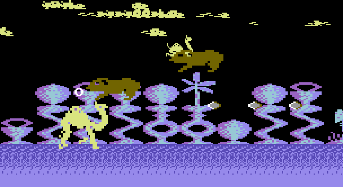 Return of the Mutant Camels, Commodore 64 | The King of Grabs