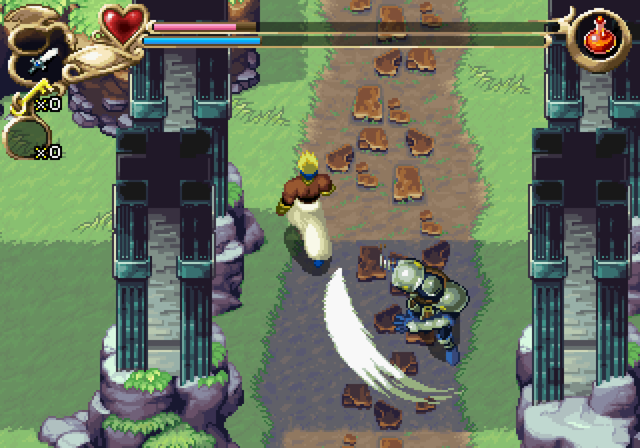 The Legend of Oasis Sega Saturn 083 | The King of Grabs