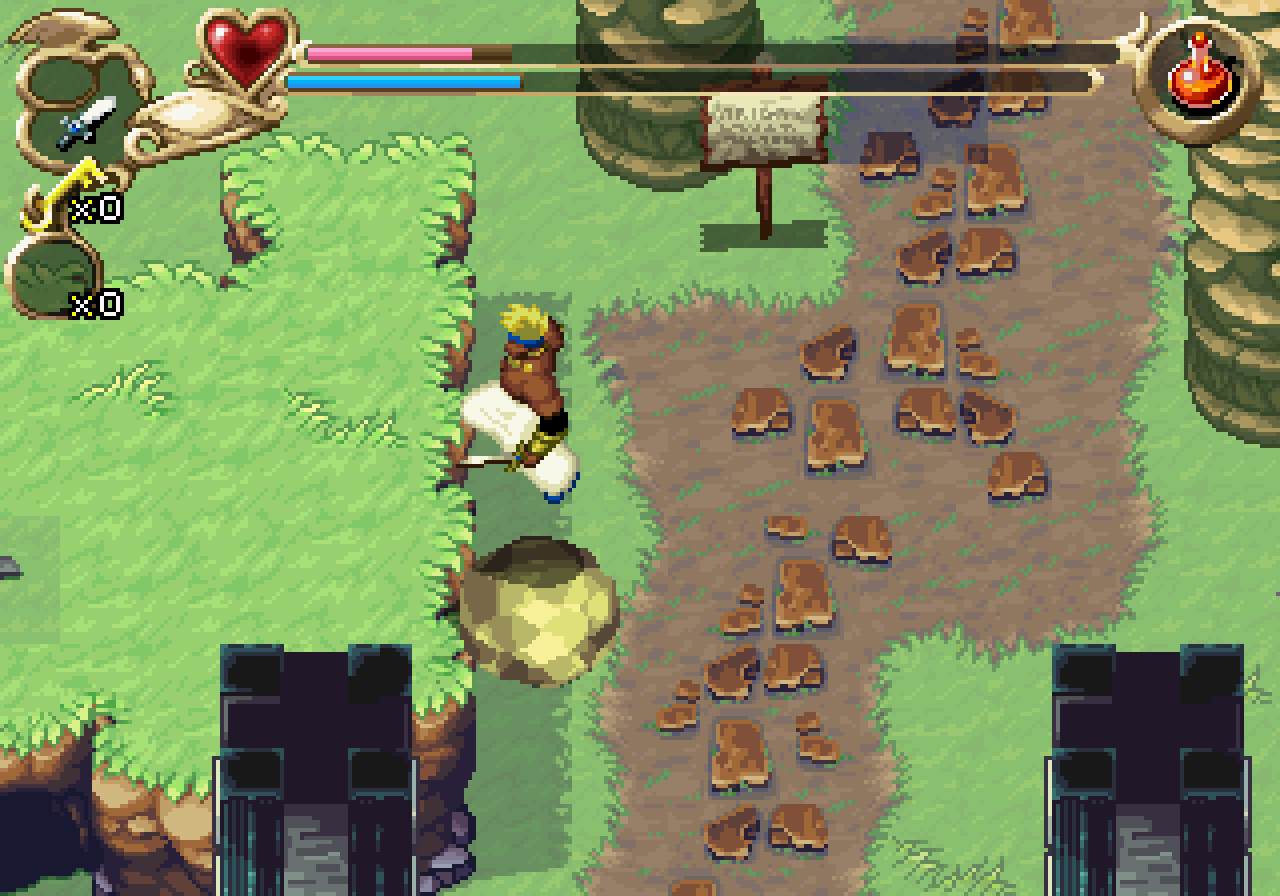 The Legend of Oasis Sega Saturn 084 | The King of Grabs