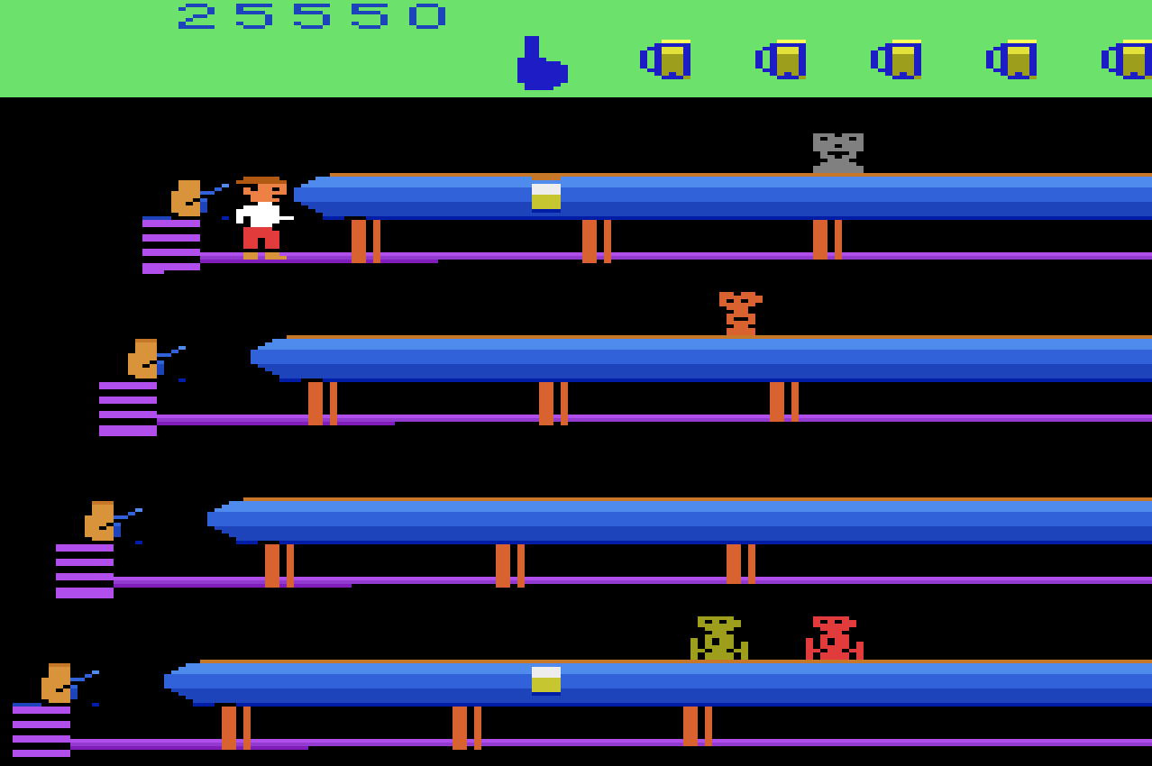 Tapper Atari 2600 38 | The King of Grabs
