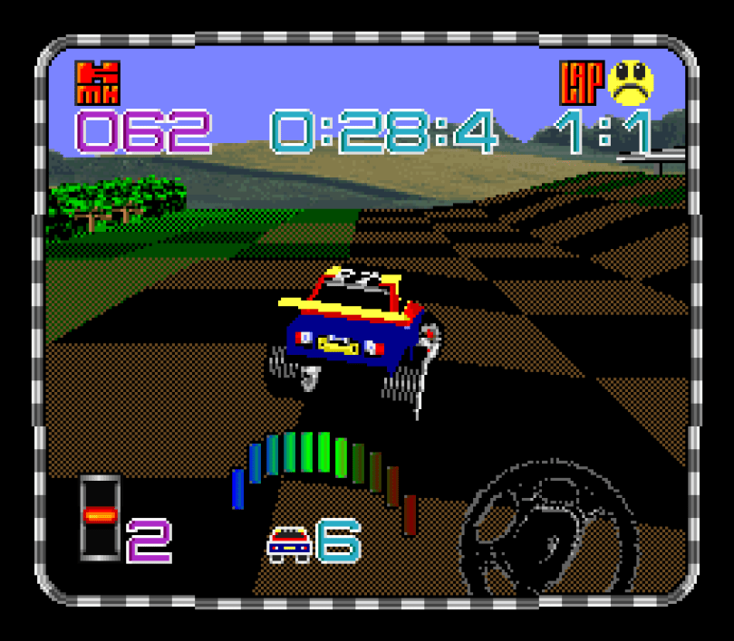 Dirt Racer SNES 007 | The King of Grabs