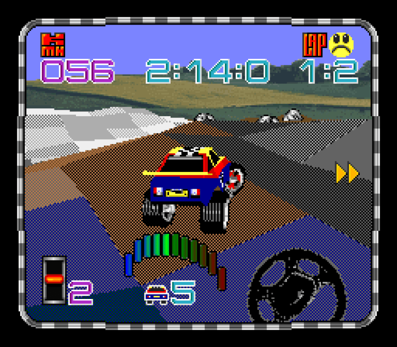 Dirt Racer SNES 015 | The King of Grabs