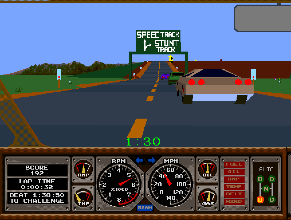 Hard Drivin Arcade 005 | The King of Grabs