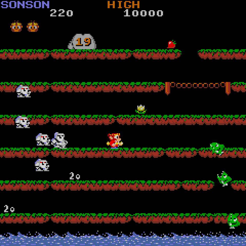 SonSon, Arcade | The King of Grabs