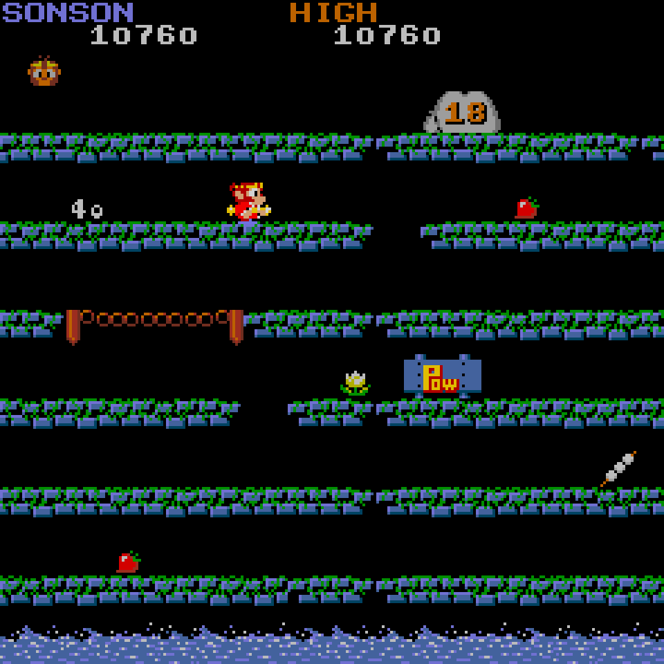 SonSon, Arcade | The King of Grabs