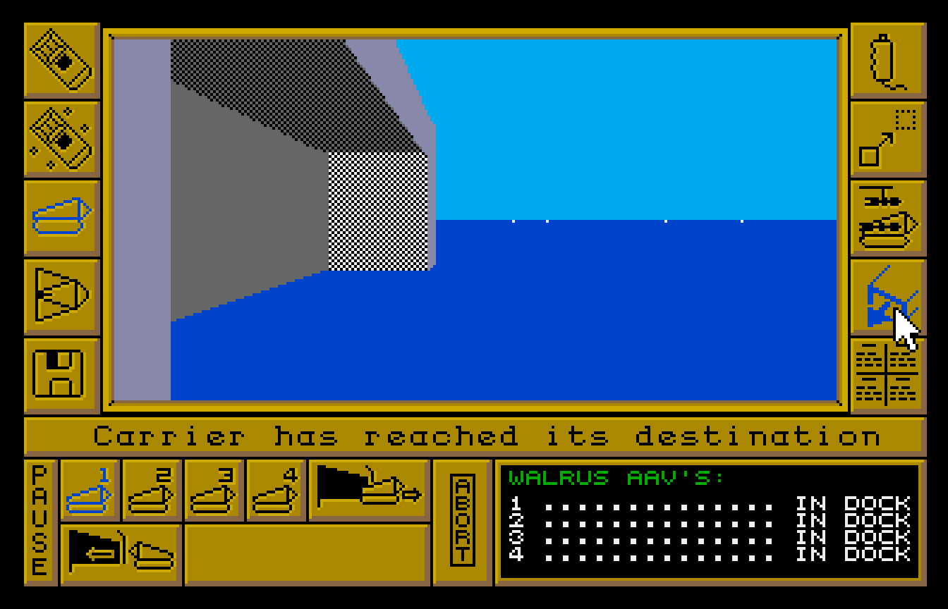 Carrier Command Amiga 070 | The King of Grabs