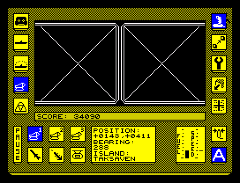 Carrier Command ZX Spectrum 156 | The King of Grabs