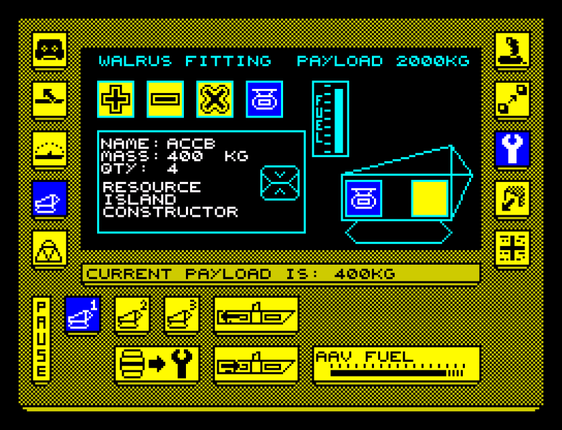 Carrier Command ZX Spectrum 157 | The King of Grabs