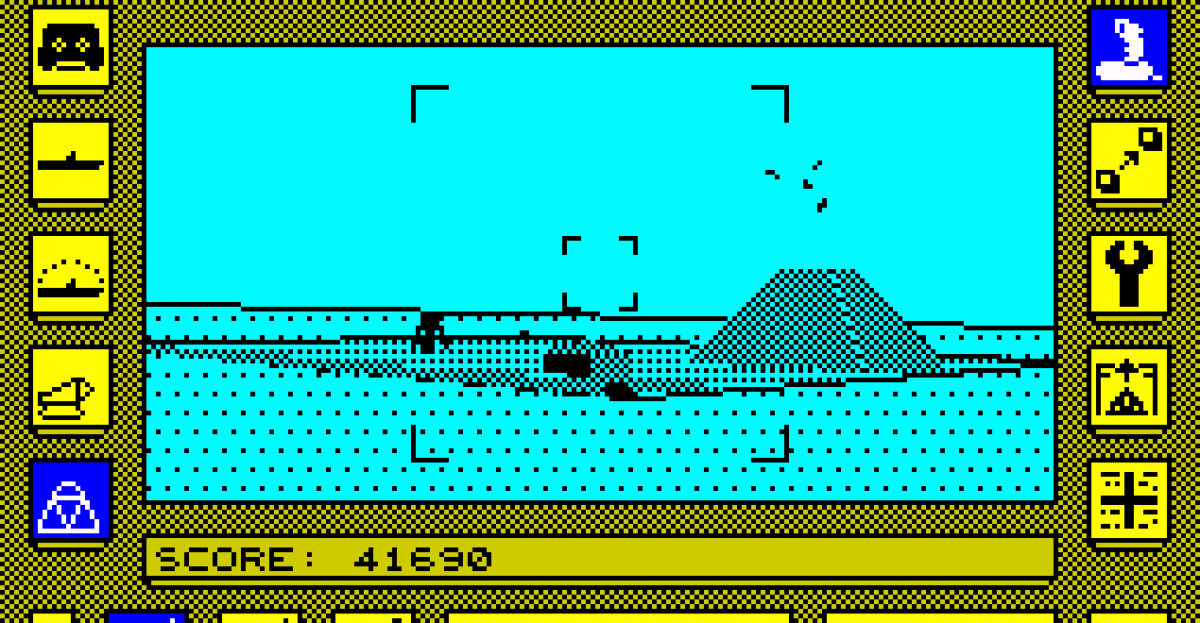 Carrier Command, ZX Spectrum | The King of Grabs