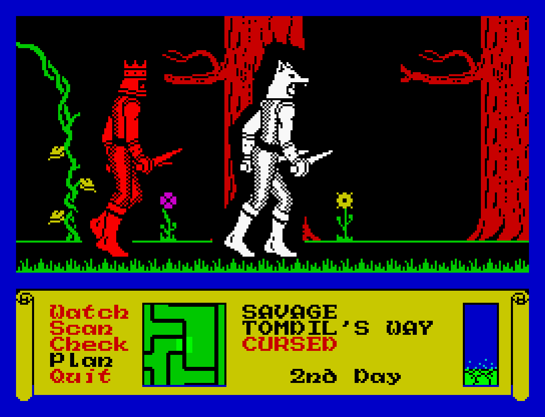 Dark Sceptre ZX Spectrum 64 | The King of Grabs