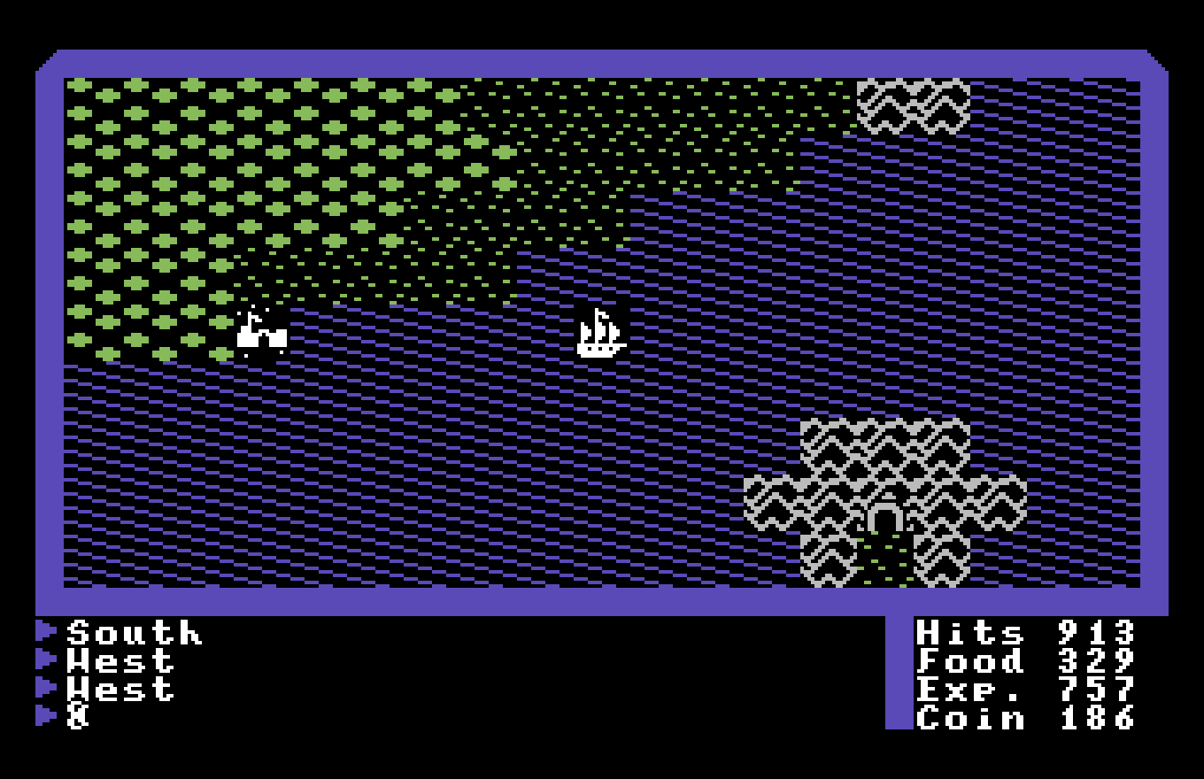 Ultima 1 C64 038 | The King of Grabs