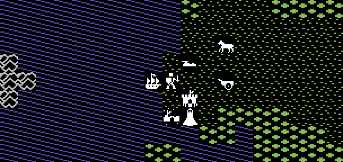 Ultima I: The First Age of Darkness, Commodore 64 | The King of Grabs