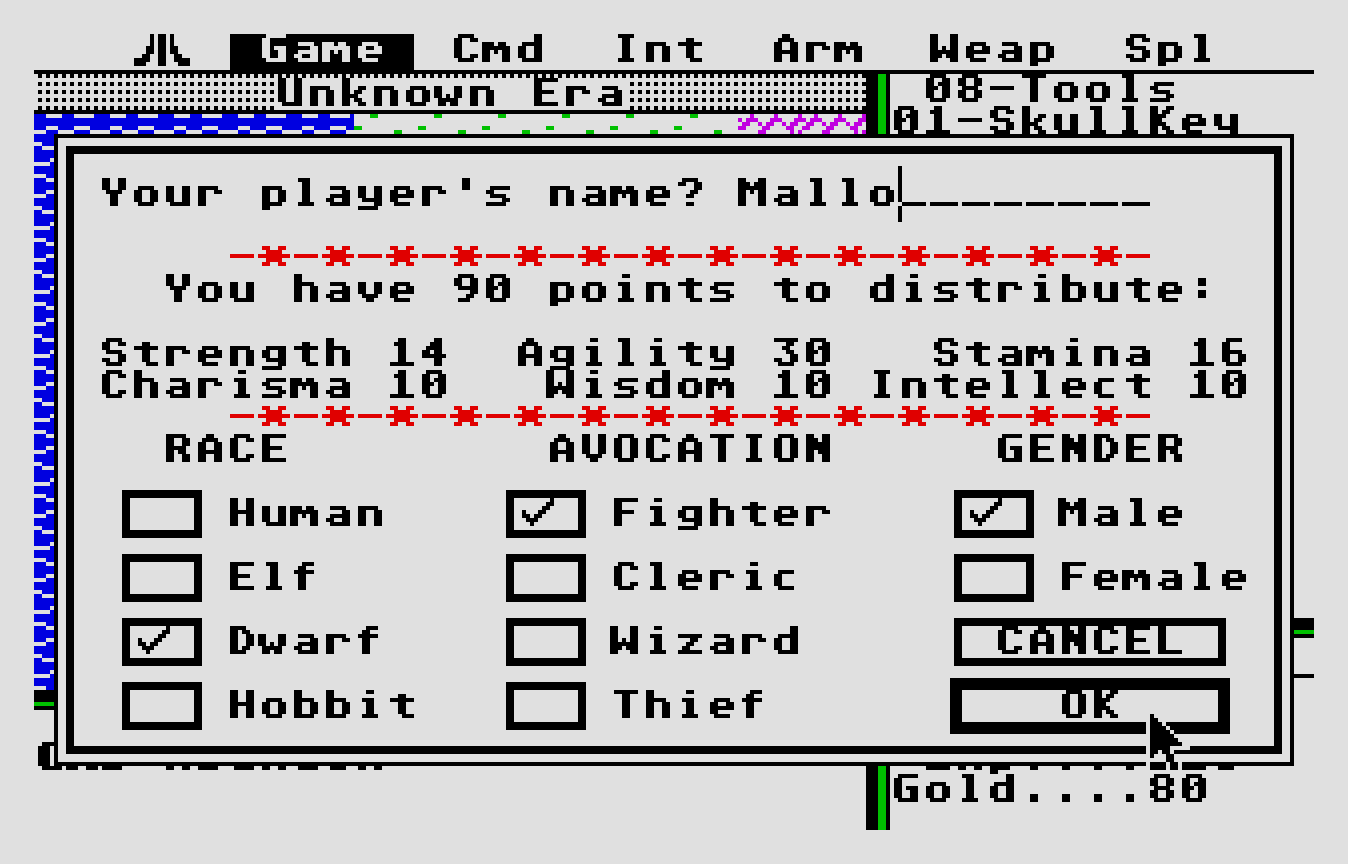 Ultima II: The Revenge of the Enchantress, Atari ST | The King of Grabs