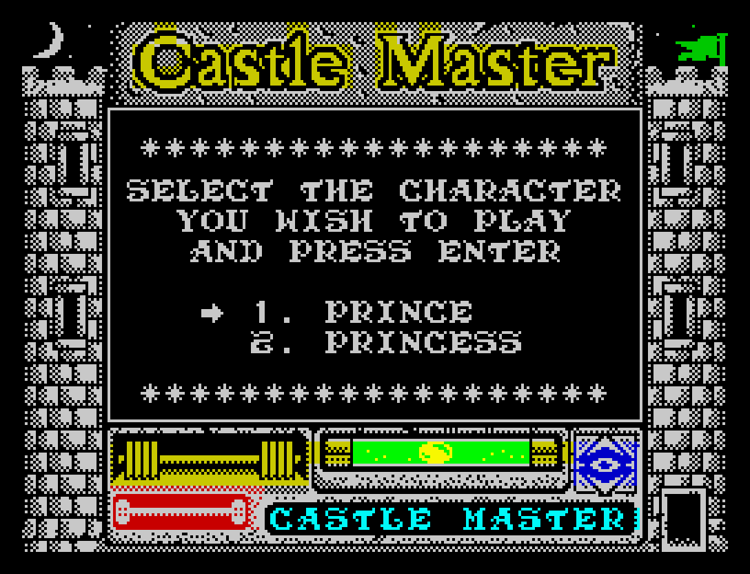 Castle Master ZX Spectrum 02 | The King of Grabs