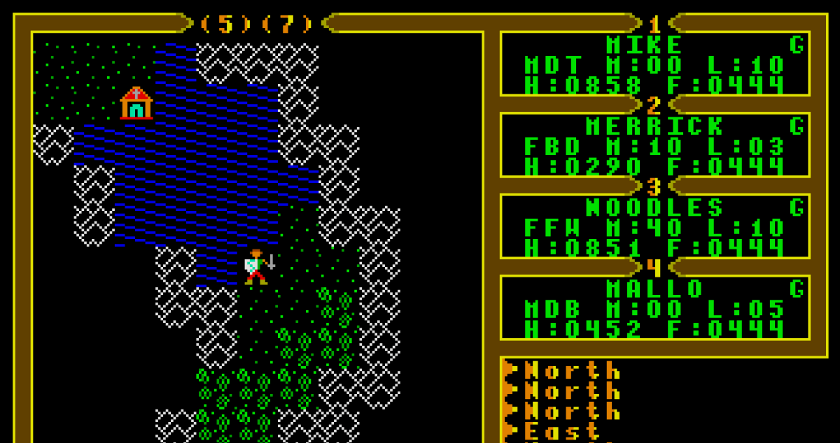 Ultima III: Exodus, Atari ST | The King of Grabs