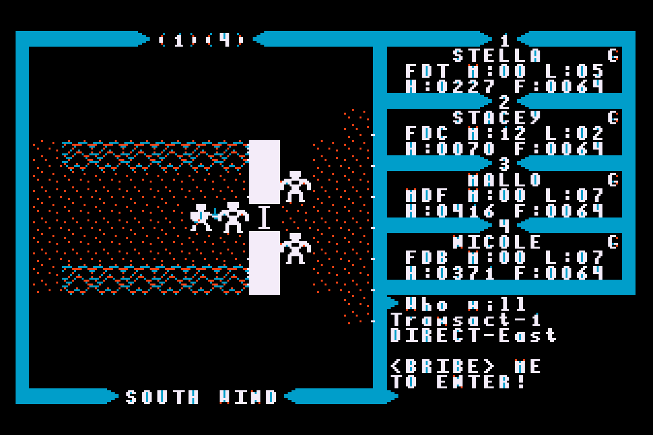 Ultima 3 – Exodus Atari 8-bit 093 | The King of Grabs