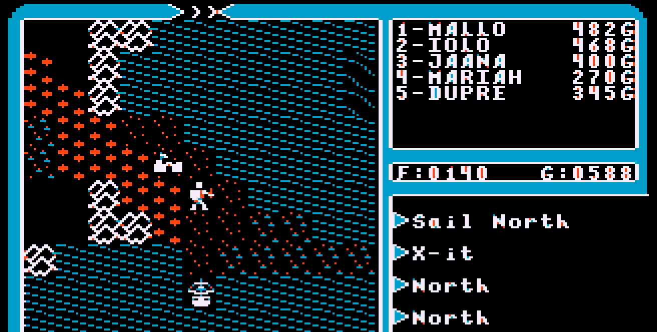 Ultima 4 Atari 8-bit Wide | The King of Grabs