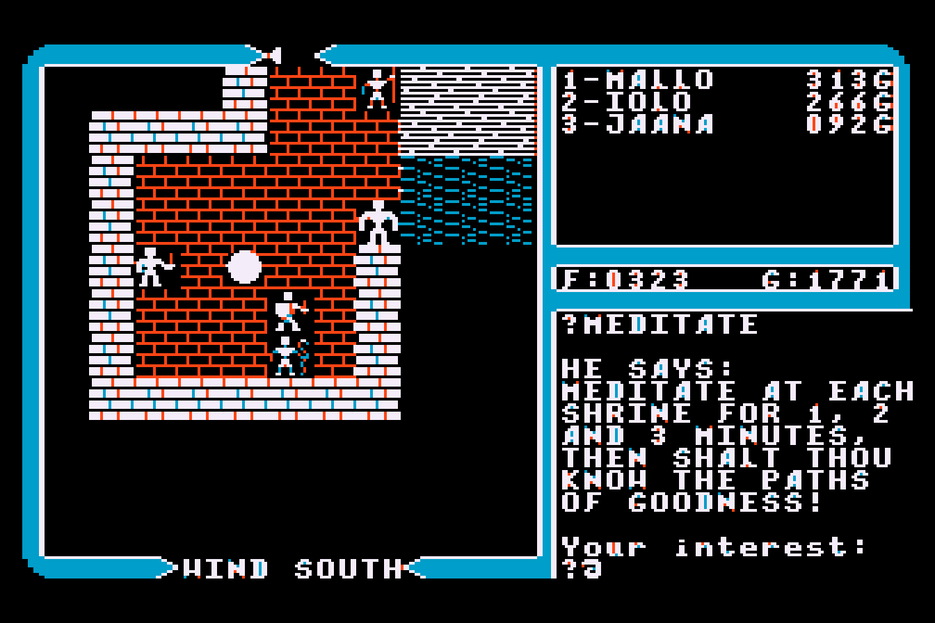 Ultima 4 – Quest of the Avatar Atari 8-bit 091 | The King of Grabs