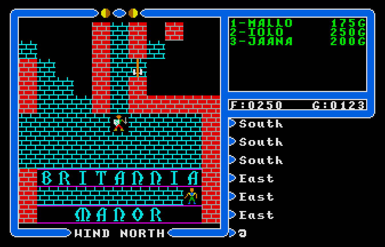 Ultima 4 – Quest of the Avatar Atari ST 038 | The King of Grabs