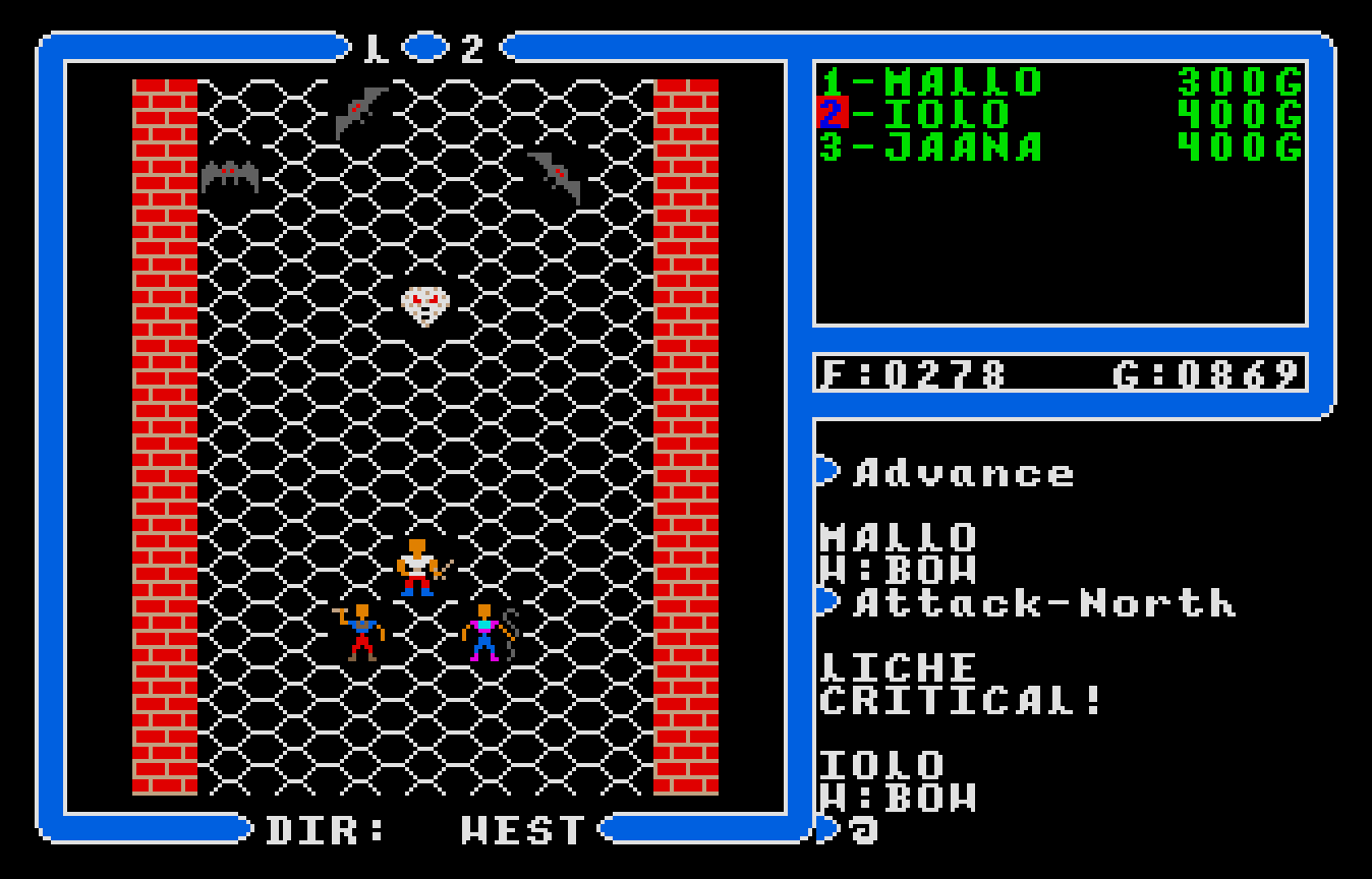 Ultima 4 – Quest of the Avatar Atari ST 088 | The King of Grabs