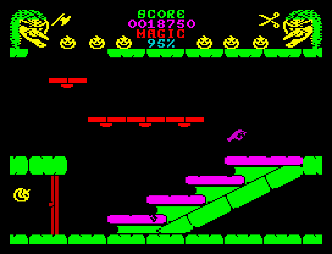 Cauldron 2 ZX Spectrum 22 | The King of Grabs