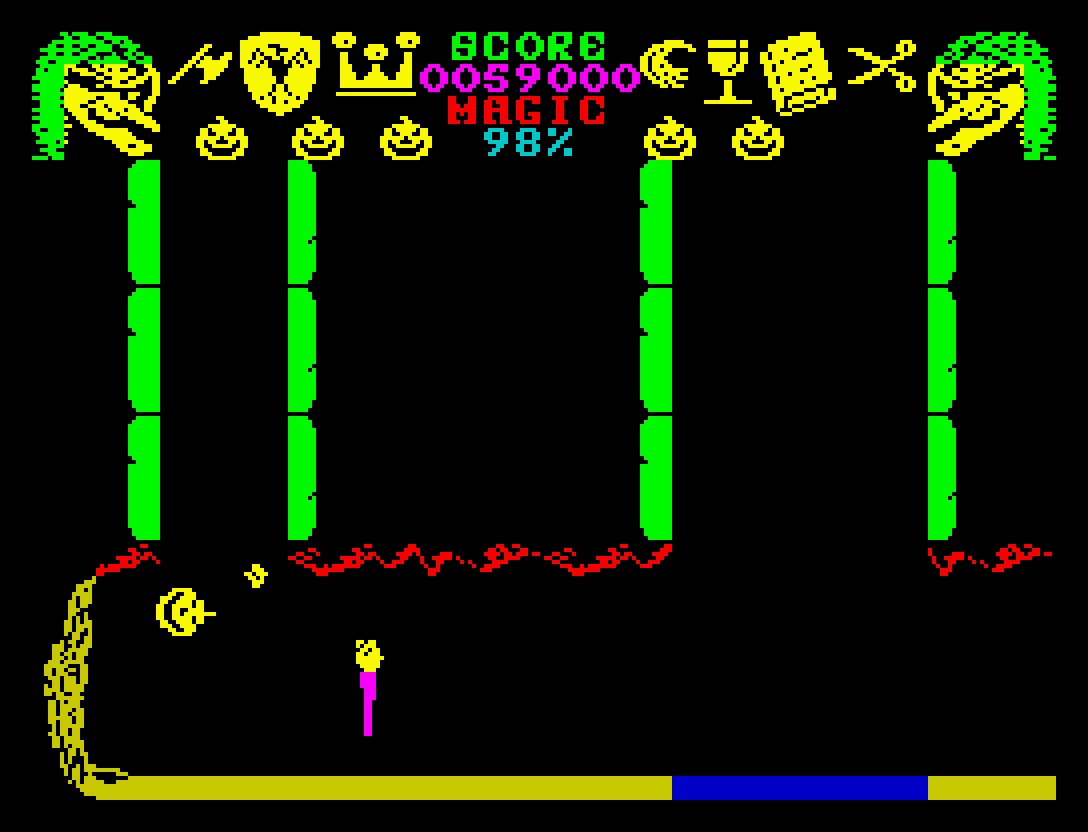 Cauldron 2 ZX Spectrum 65 | The King of Grabs