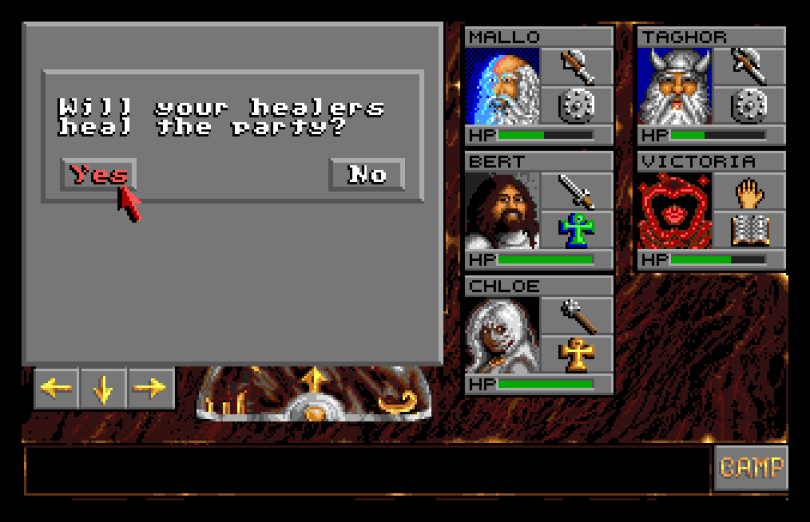 Eye of the Beholder Amiga 100 | The King of Grabs