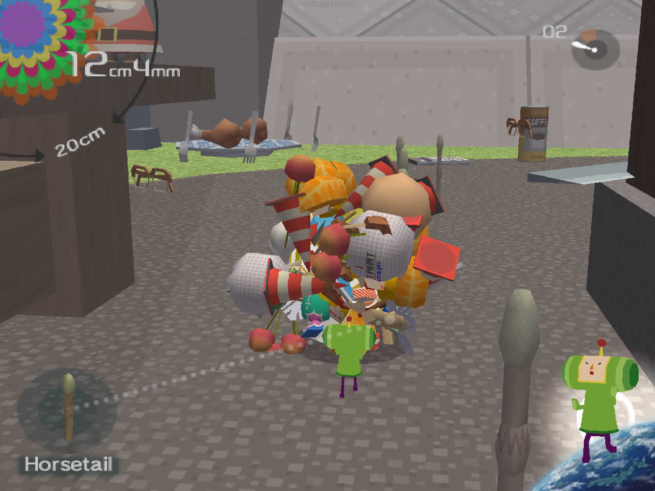 Katamari Damacy PS2 055 | The King of Grabs