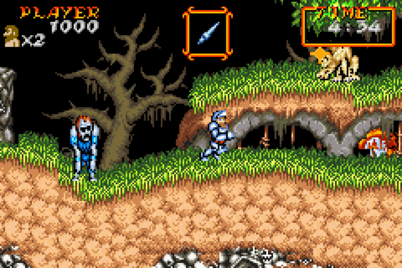 Super Ghouls N Ghosts GBA 014 | The King of Grabs
