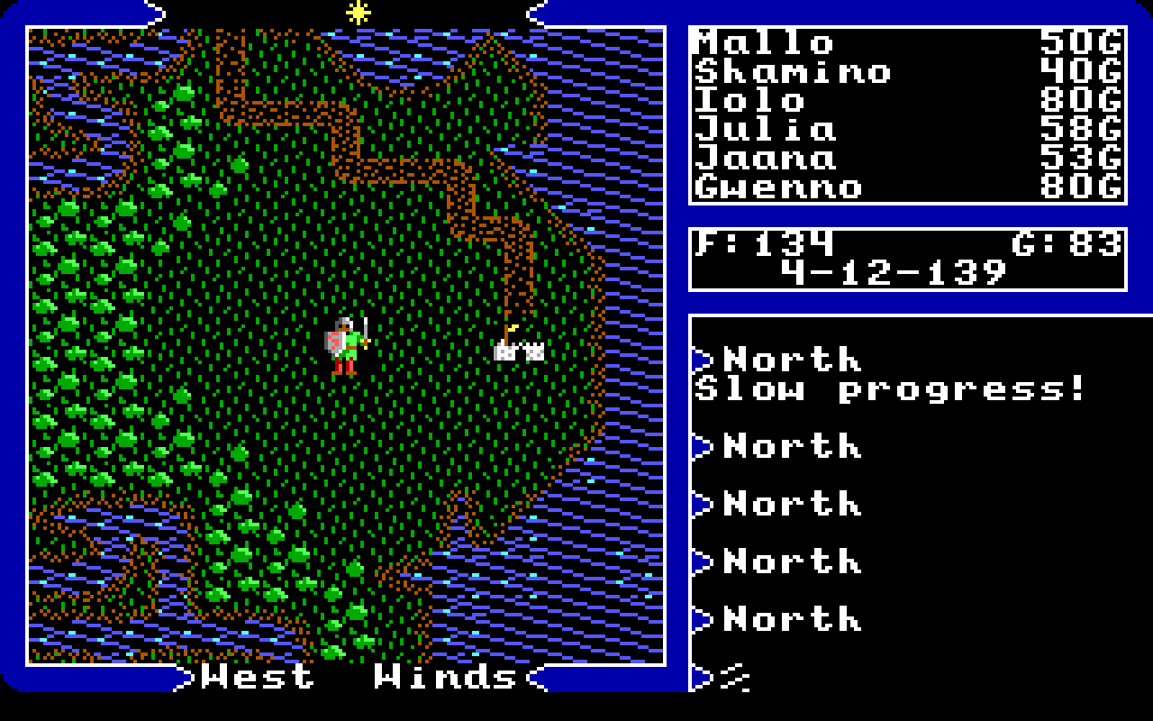 Ultima 5 – Warriors of Destiny PC 082 | The King of Grabs