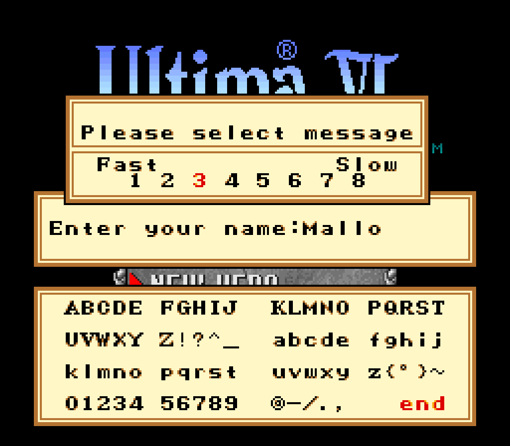 Ultima 6 – The False Prophet SNES 002 | The King of Grabs