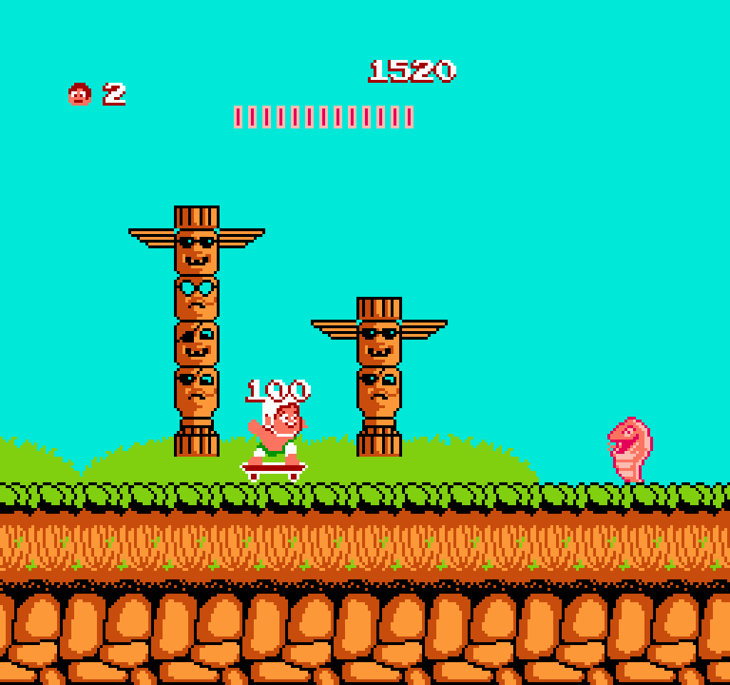 Adventure Island NES 018 | The King of Grabs