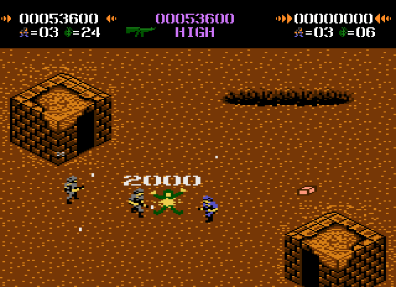 Commando Atari 7800 055 | The King of Grabs