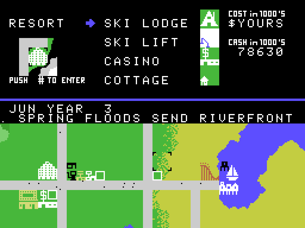 Fortune Builder ColecoVision 23 | The King of Grabs