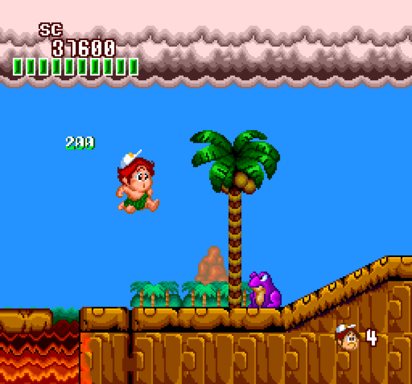 New Adventure Island PC Engine 074 | The King of Grabs