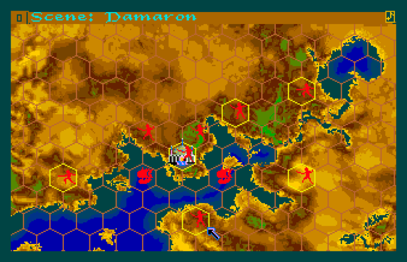 Sinbad and the Throne of the Falcon Amiga 042 | The King of Grabs