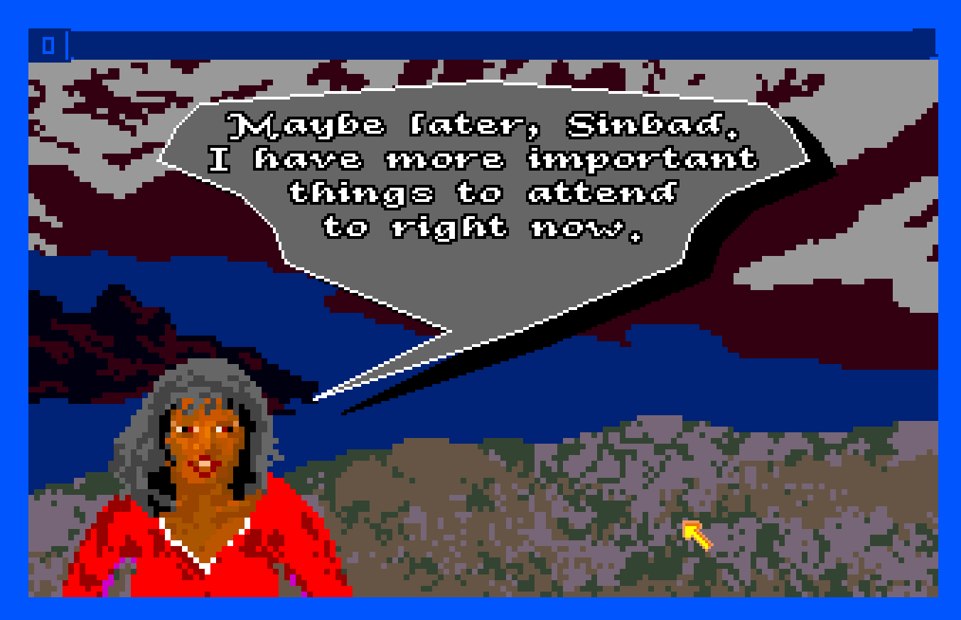 Sinbad and the Throne of the Falcon Amiga 074 | The King of Grabs